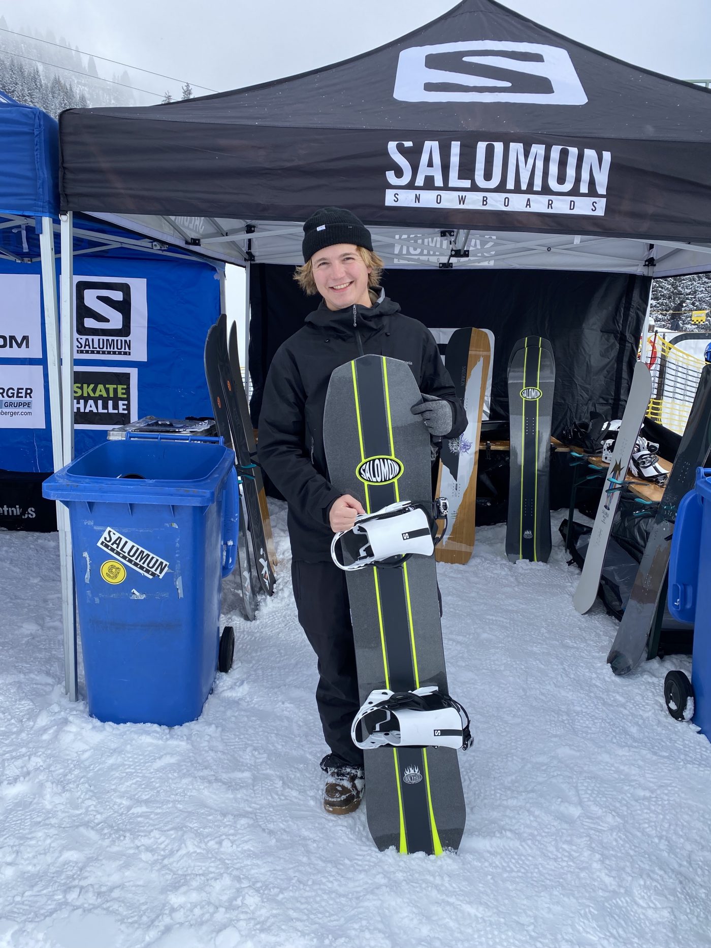 Salomon Snowboards TESTSTATION I Backyards Snowpark – go-shred